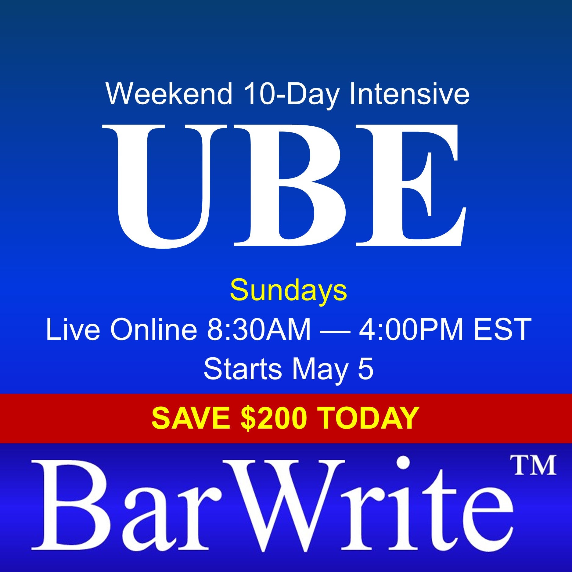 UBE Online Retakers Prep | BarWrite
